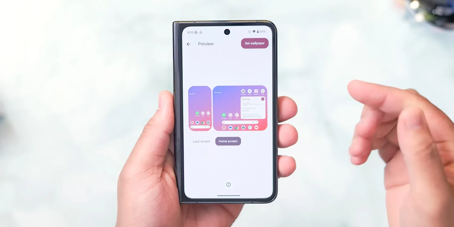 Android 15 Beta 3：壁纸选择器重新设计可能让你分享 AI 背景 |TePhone.com